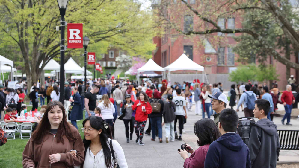 April Brings May Flowers – and Rutgers Day | Rutgers Health